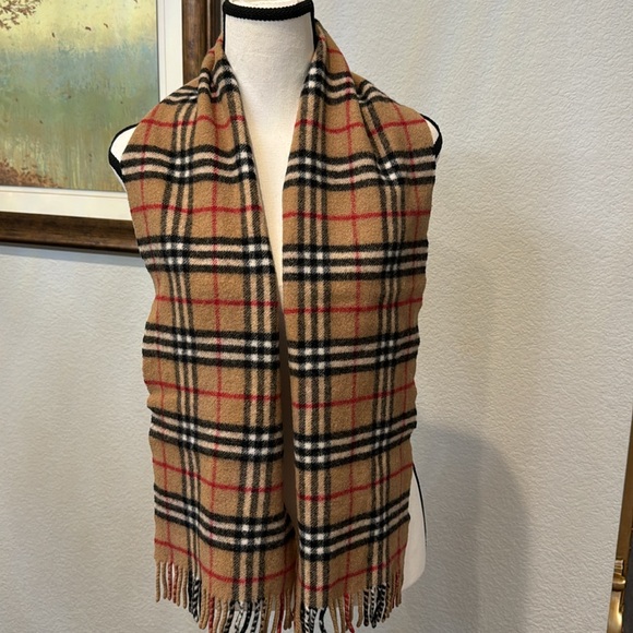 Burberry | Accessories | Authentic Burberry Lambswool Scarf | Poshmark